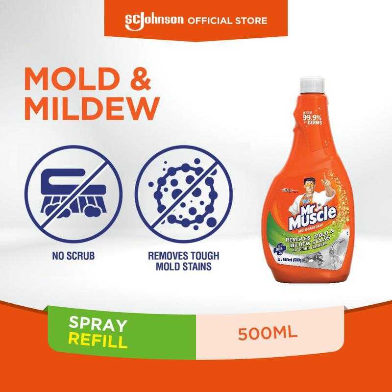 Mr.Muscle Mold & Mildew Refill 500ml cfe | Shopee Philippines