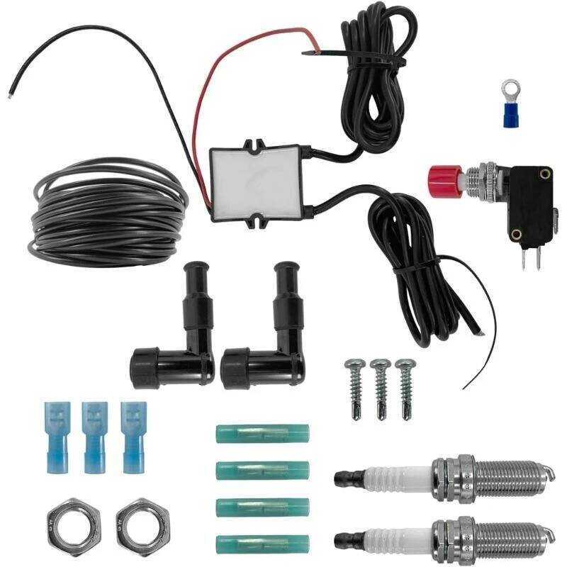 Xj Exhaust Flame Set Flame Thrower Double Flamethrower Universal For ...