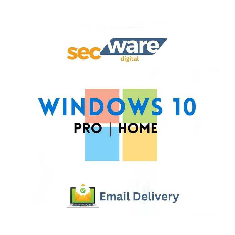 Windows 10 Pro | Home Product Key License Digital Delivery Via Email ...