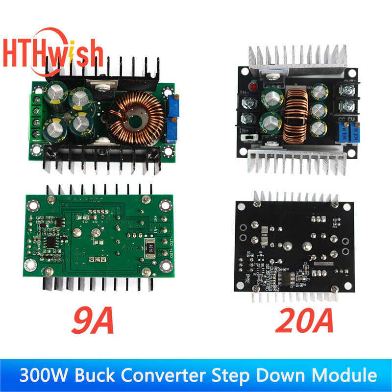 1Pc 300W Dc-Dc Step Down Buck Converter Module 9A / 20A Constant ...