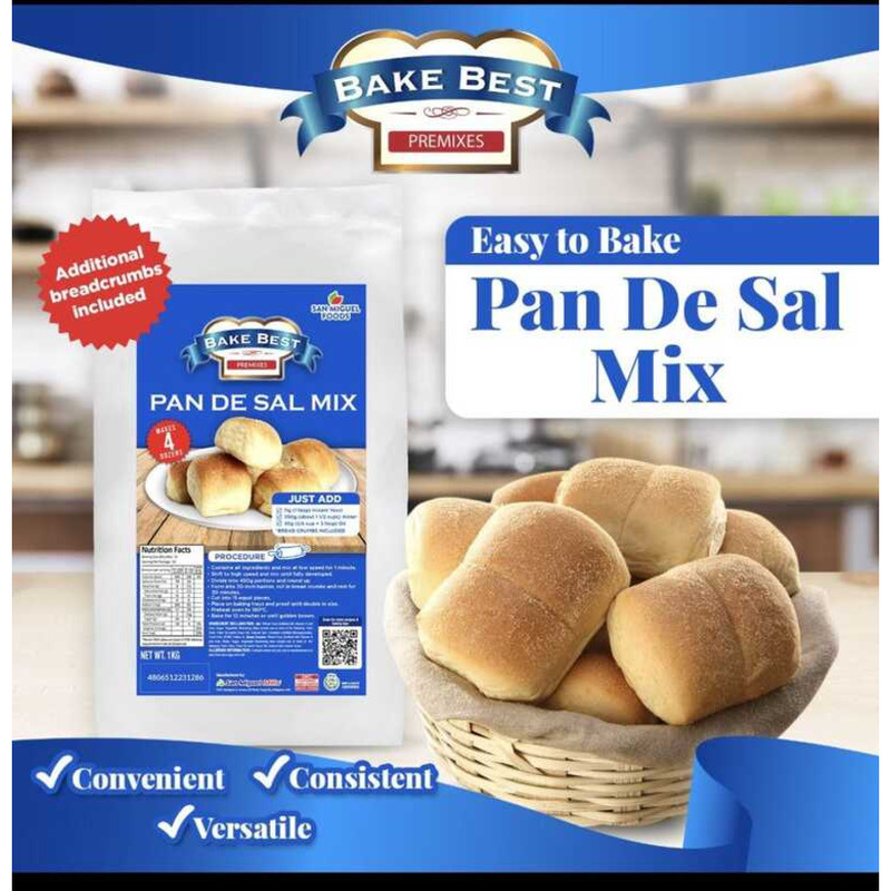 Pan De Sal Mix 1Kg / San Miguel Mils Bake Best 34D | Shopee Philippines