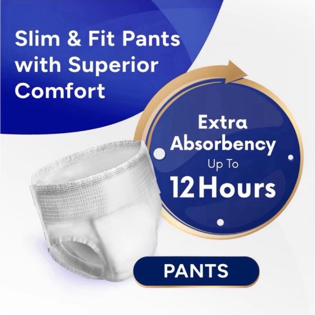 Confidence Slim & Fit Pants Adult Diaper M10/ L8/ XL6 -(8 Packs ...