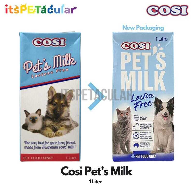 COSI Pet's Milk 1L Lactose-Free (Milk For Dogs And Cats) Made In ...
