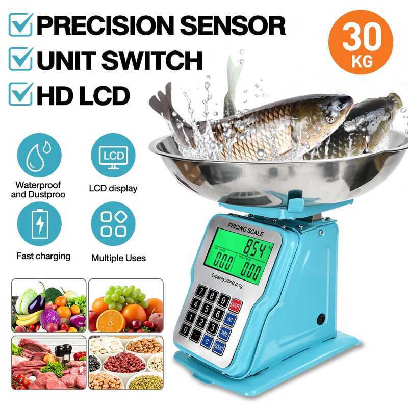 30Kg Weighing Table General Master Electric Digital Price Scale Heavy ...