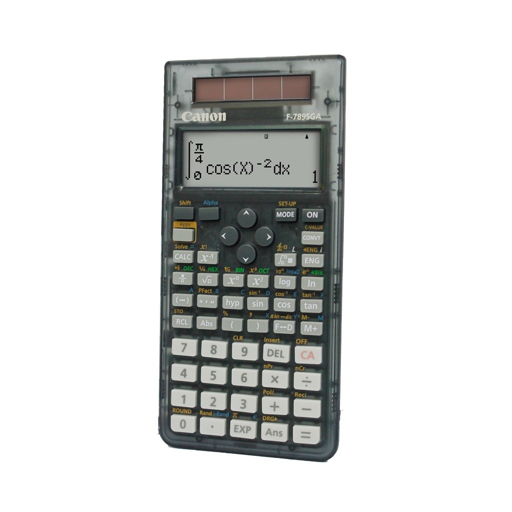 Canon F-789SGA Scientific Calculator (Transparent Casing) | Shopee ...