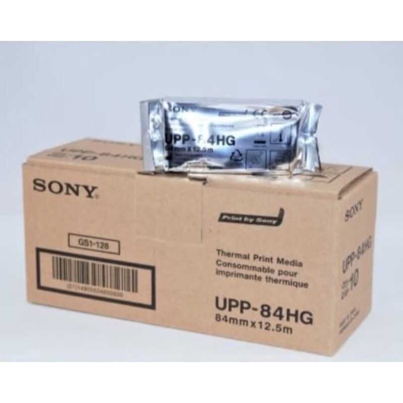 Sony UPP - 84 HG 84Hg Paper Print Thermal Original 10 Roll 1E0 | Shopee ...