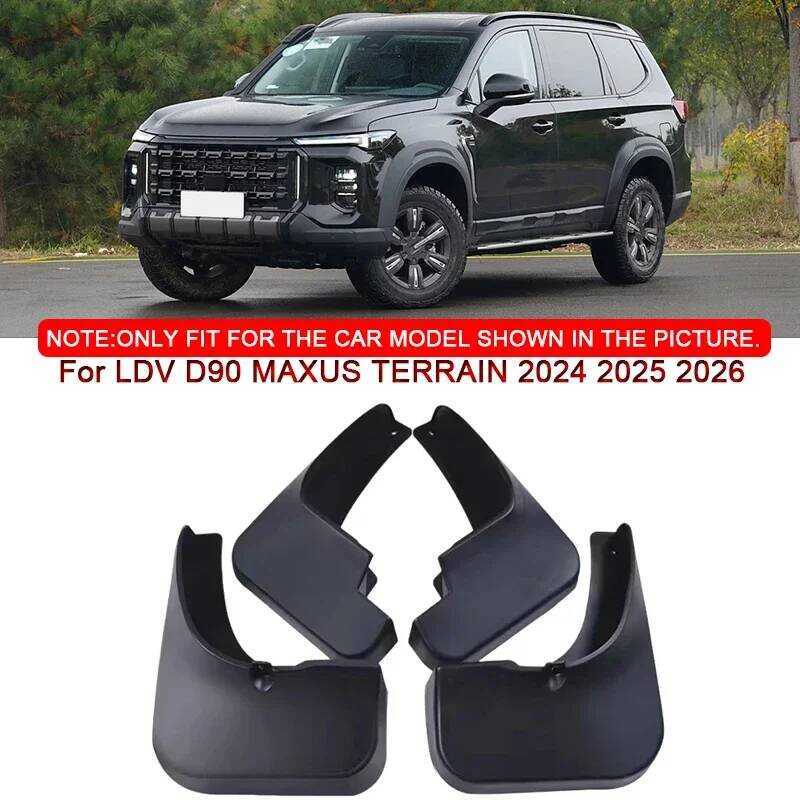 Xj 4Pcs/Lot For LDV D90 MAXUS TERRAIN 2024 2025 2026 Car Mud Flaps ...