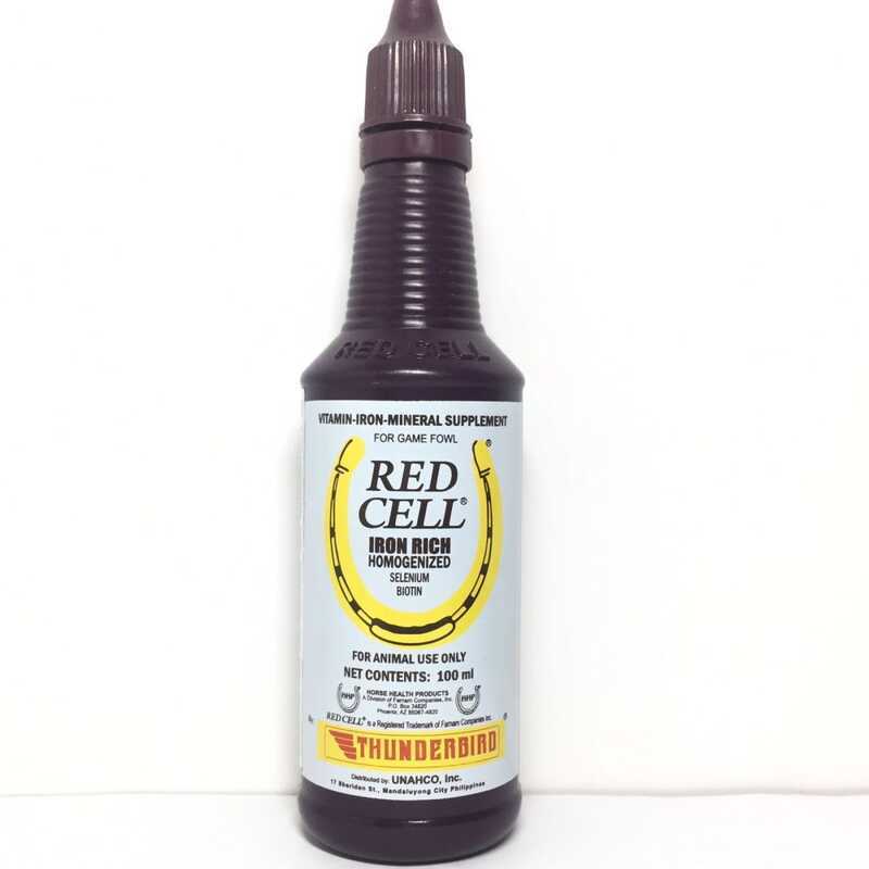[Vetklix] RED CELL IRON RICH VITAMIN SUPPLEMENT FOR GAMEFOWL Bitamina ...