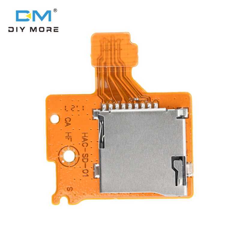 Diymore TF SD Memory Card Slot For Nintendo Switch Game Console Reader ...