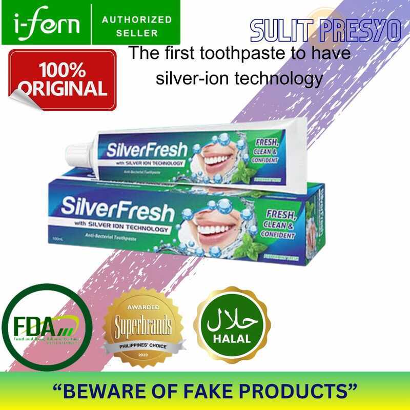 Ifern Legit Silverfresh Anti Bacterial & Medicinal Toothpaste Xcc ...