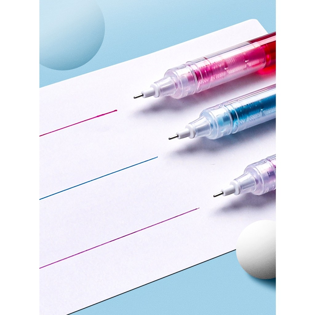 【Christmas gift】12/Colors ballpen set different color Pen High Capacity ...