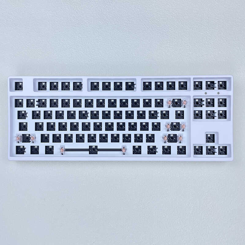87-Key Three-Mode RGB Hot Swap Kit 2.4G Bluetooth Wireless Mechanical ...