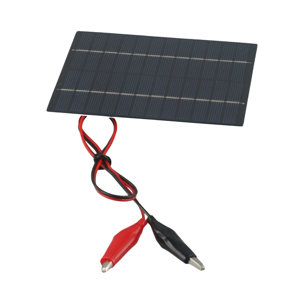 [COD] 10W 12V Outdoor Portable Solar Panel with Clip for 9-12V Battery ...
