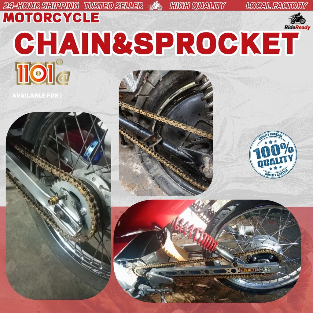 1101@ Chain Sprocket Kit for TMX SMASH C100 DREAM WIND CT125 RUSI HD3 ...