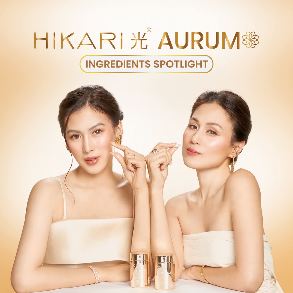 HIKARI SKIN ESSENTIAL AURUM CAPSULE - BRIGTHENS AND HYDRATE SKIN ...