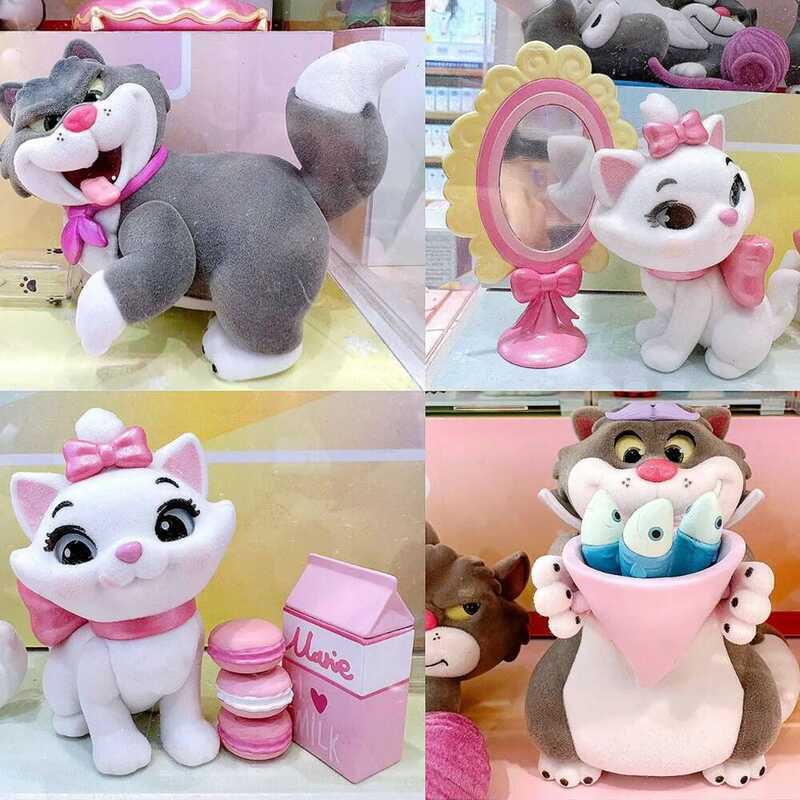 W Fluffy Series Action Figure Cute Marie Cat Lucifer Anime Figures ...
