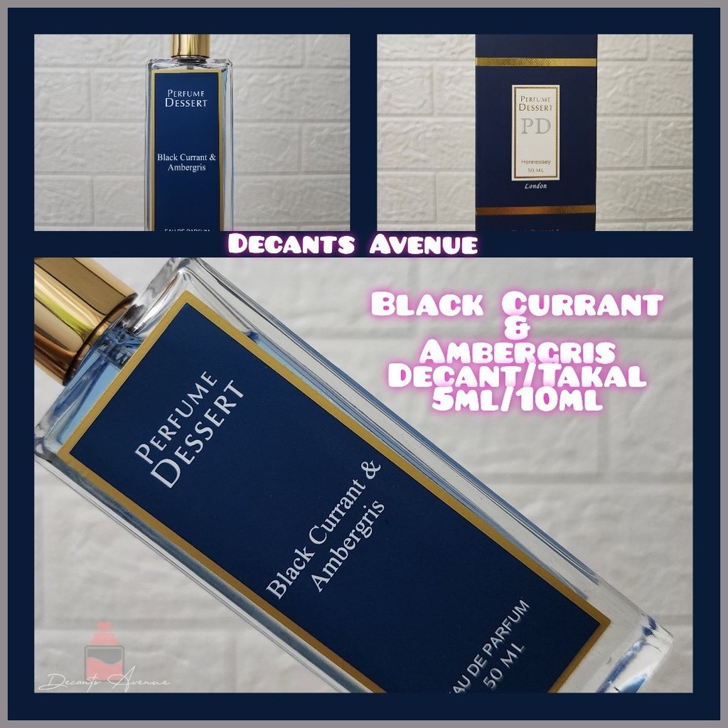 § ∫ Black Currant & Ambergris - Perfume Dessert 1mL 3mL 5mL 10mL ...