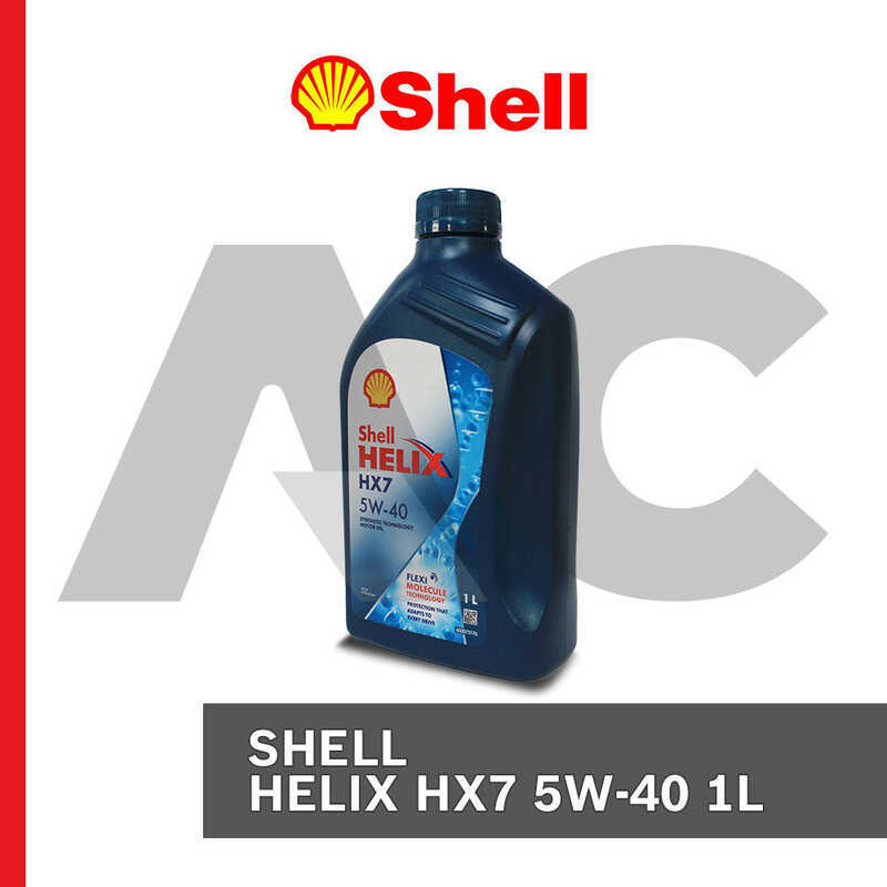 SHELL HELIX Hx7 ENGINE OIL 5W40 1L FOR DIESEL AND GASOLINE ENGINE ...