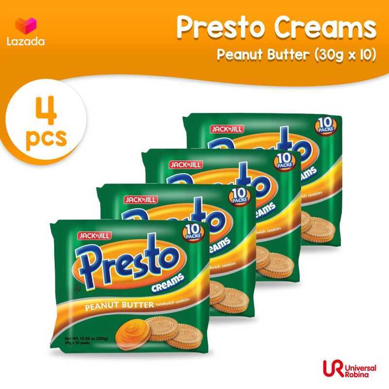 [Bundle OF 4] Presto Creams Peanut Butter (30G X 10) 0Bc | Shopee ...