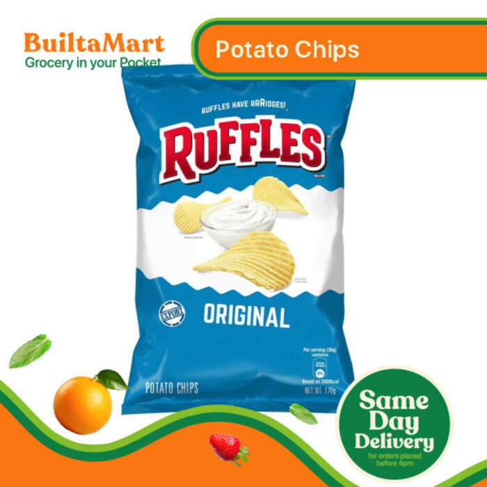 Ruffles Original Potato Chips (170G) A81 | Shopee Philippines