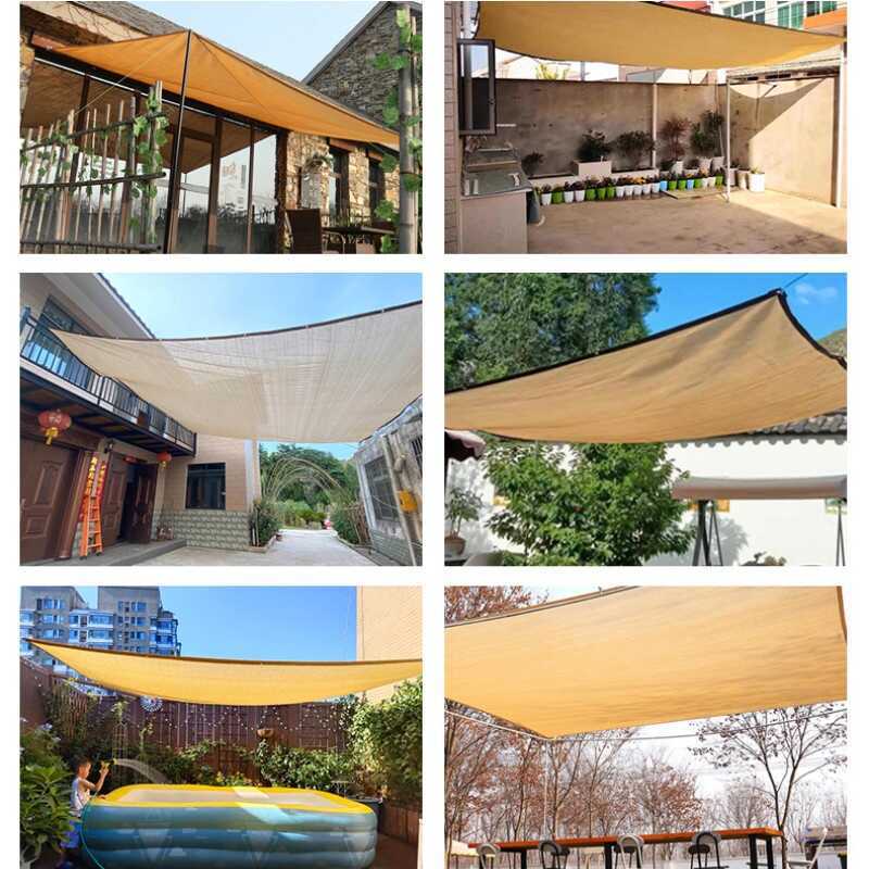 Shade Sun Net Shading Net Anti Outdoor Pergola Awning Garden Sun ...