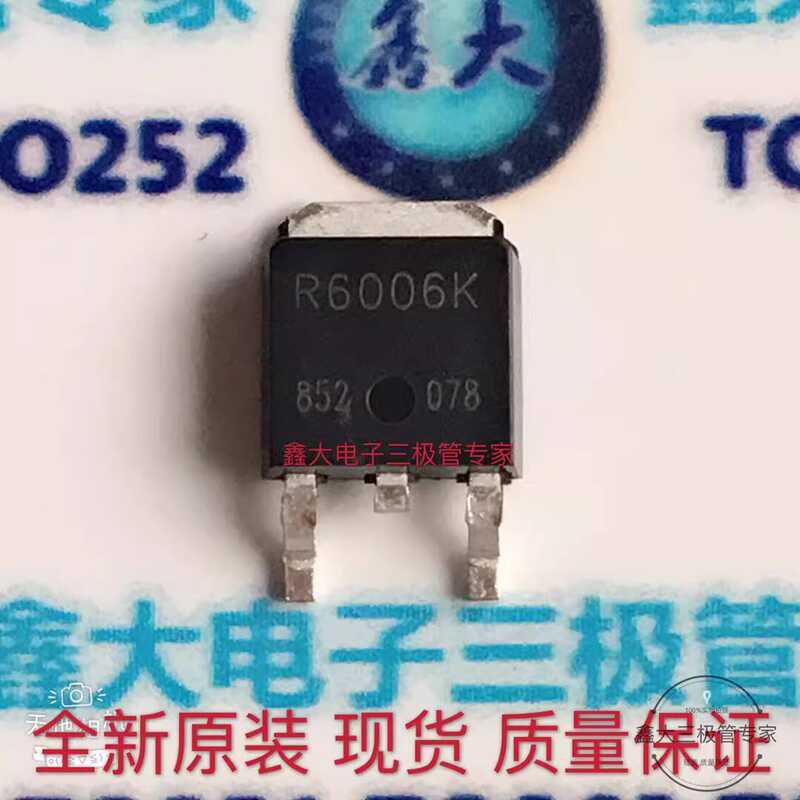 ☑♥ Brand New R6006K R6006KNDTL TO252 Surface Mount MOS Field Effect ...