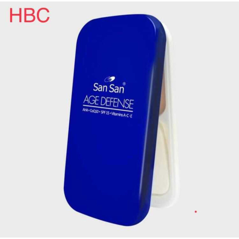 San Age Defense Pressed Powder(#1 Silk)Hbc Product Ce2 8d | Shopee ...