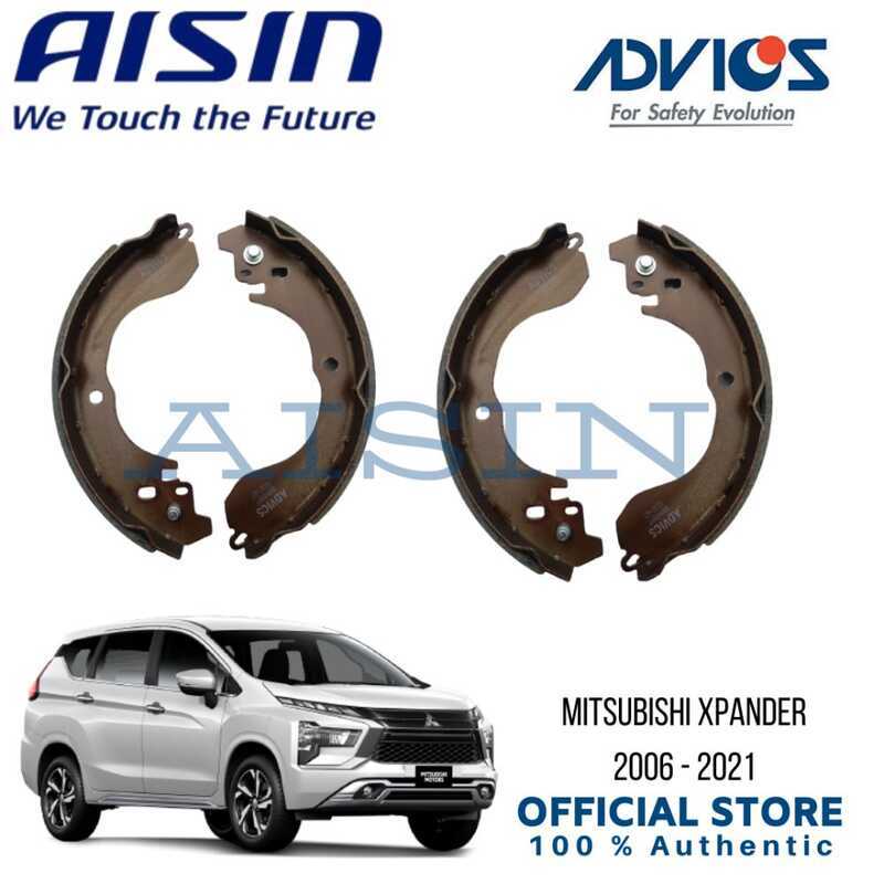 AISIN / ADVICS Brake Shoe Assembly For Mitsubishi XPANDER 2006-2021 ...