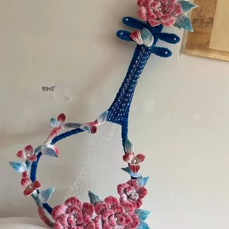 ☑♥ Creative Ancient Style Twist Stick Pipa Handmade DIY Kit Photo ...