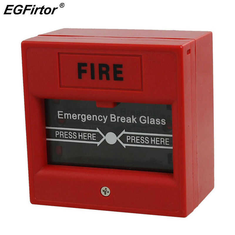 Break Glass Manual Call Point MCP Pull Station Connect For Bell ...