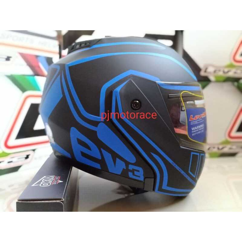 Lev3 Modular Dual Visor Helmet D27 | Shopee Philippines