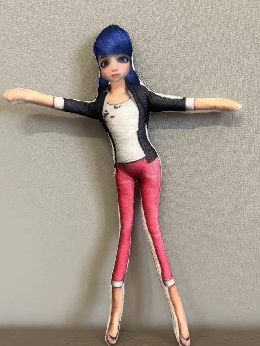 ☑♥ Ladybug Reddy Miracle Girl Marina Abstract Mouse Skeleton Model Doll ...