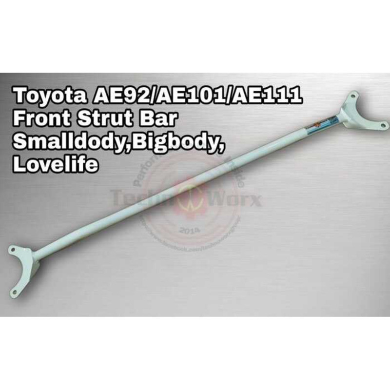 Front Strut Bar Smallbody Bigbody Love Life Ae92 Ae101 Ae111 Toyota ...