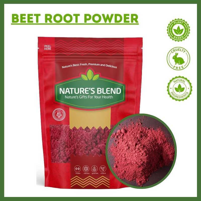 Organic Beet Root Powder For Smoothies & Energy Boost Naturally Sweet ...