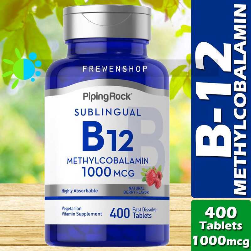 B 12 METHYLCOBALAMIN Vitamin B12 Sublingual 1000 Mcg X 120 Tablets ...
