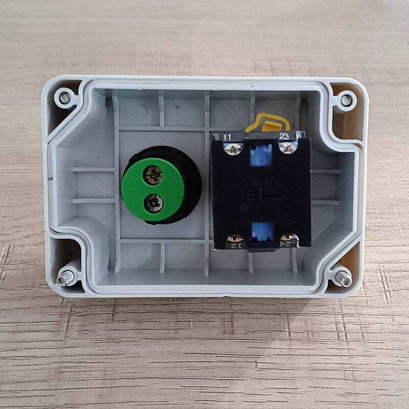Self-Locking Knob with Logo Indicator Light Control Rotary Button Box ...