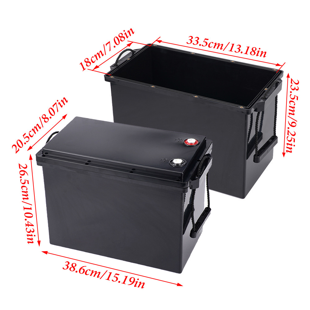 For 180/230/280AH Waterproof Battery Case Portable Battery Car ...