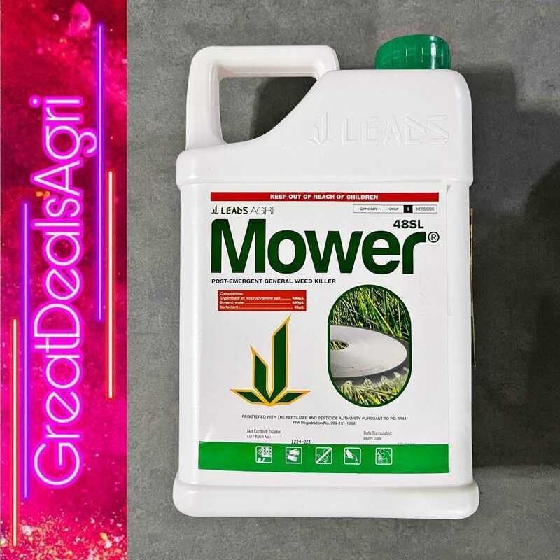 MOWER 48Sl (1 Gallon) GLYPHOSATE HERBICIDE BY LEADS AGRI D0f | Shopee ...