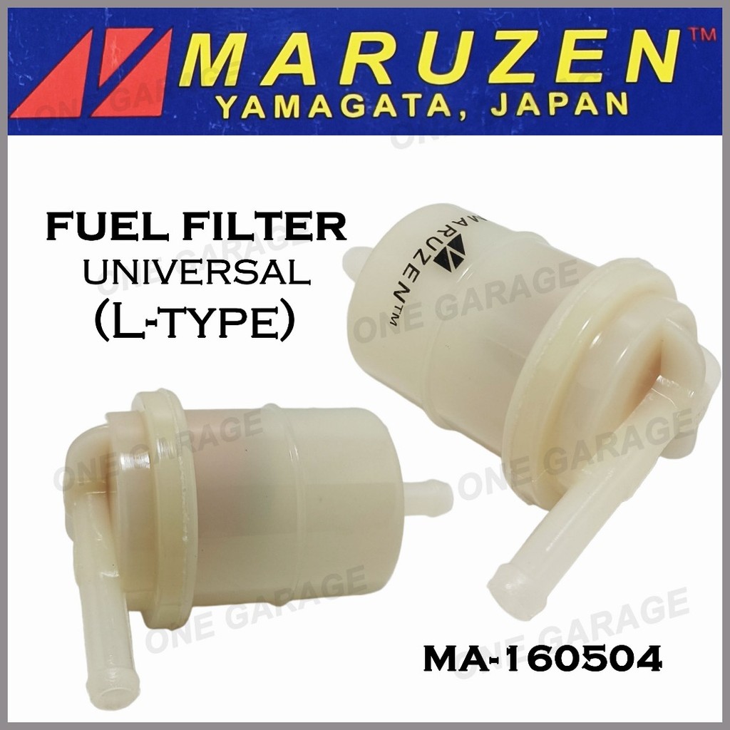 FUEL FILTER ( MA-160504 ) Universal ( L-type ) Maruzen | Shopee Philippines