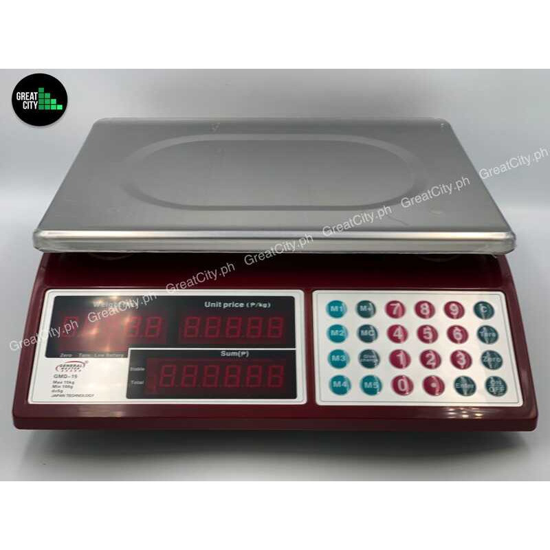 Master General Digital Weighing Scale 15 Kg. Kg. | Shopee Philippines