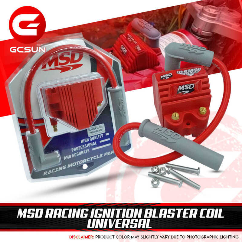 MSD RACING IGNITION BLASTER COIL UNIVERSAL - GCSUN MOTORCYCLE | Shopee ...
