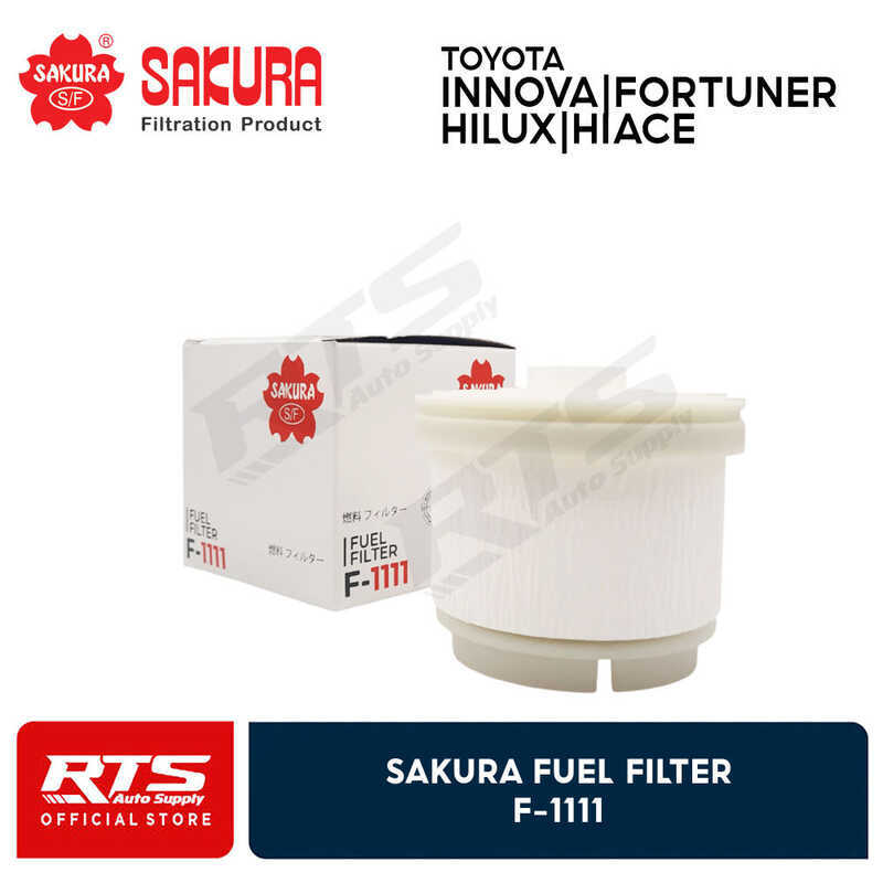 0 Sakura Fuel Filter For Toyota Innova Fortuner Hilux Hiace - 2005 2015 ...