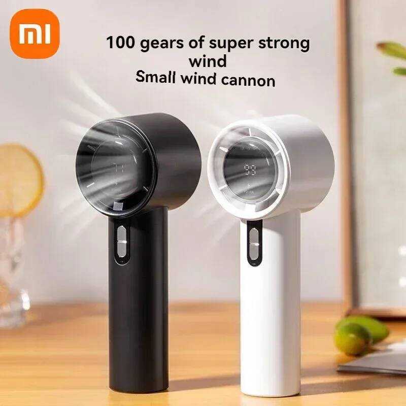 Xiaomi Handheld Quiet Ultra Fan, 100 Speed Usb Rechargeable Portable ...