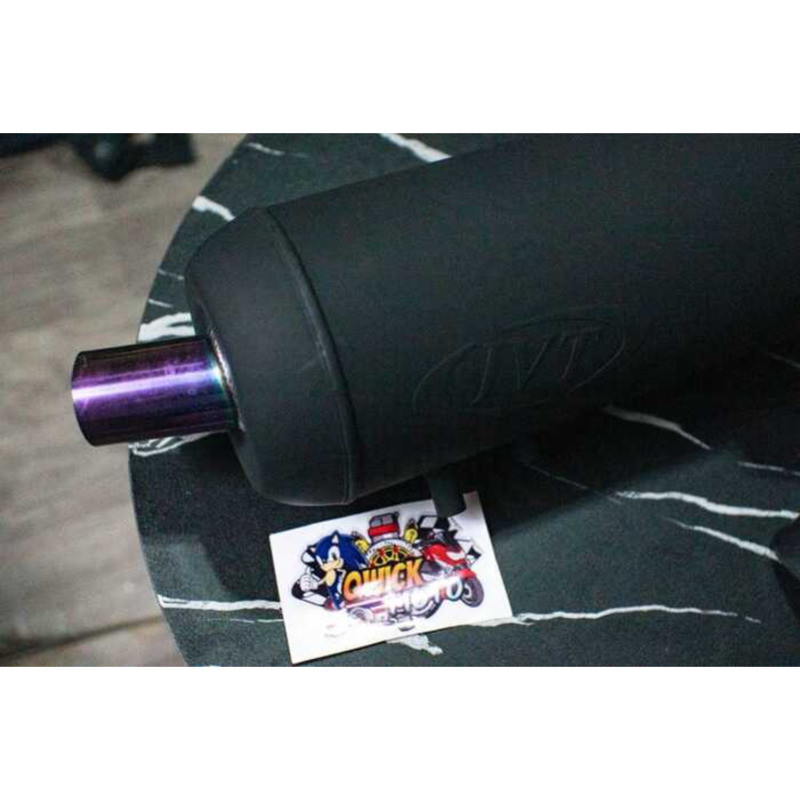 JVT Pipe V2/V 2.1 Silent Killer Titanium Tip Pipe For Aerox V1/V2 And ...