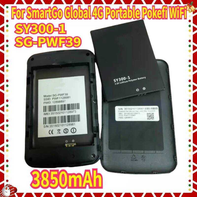 For Battery Smartgo Global 4G Portable Pokefi Wifi Battery Sy300-1 Sg ...