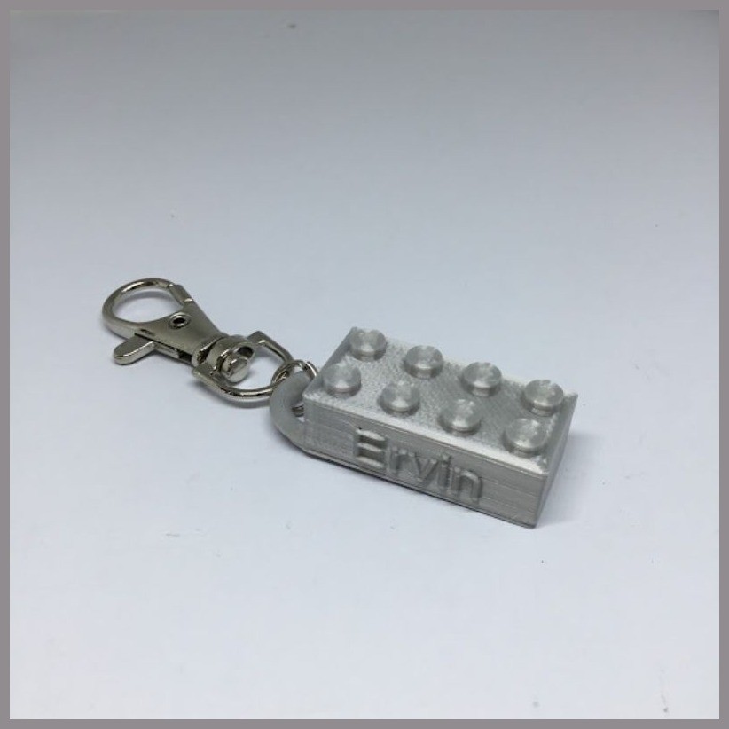 ♟ Personalized brick(lego inspired) keychain | Shopee Philippines