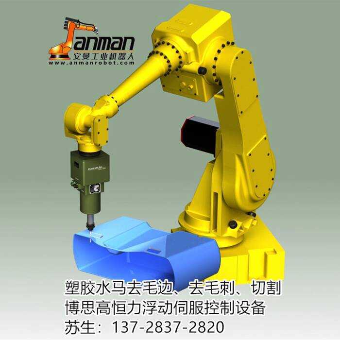 Industrial Robot Arm Die-casting Deburring Floating Grinding Spindle ...