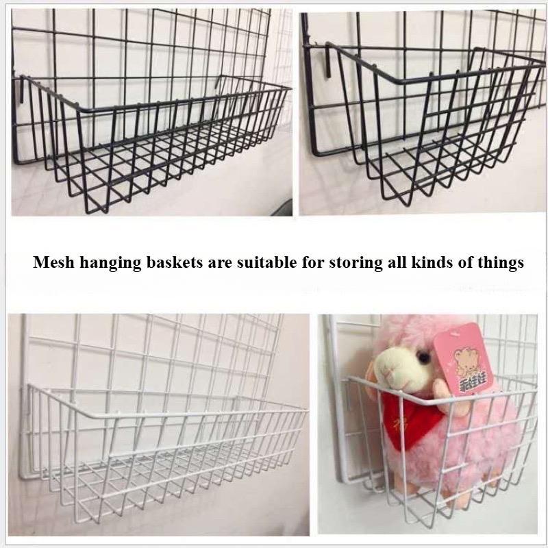 STORAGE RACK BASKET WIRE MESH HANGING BASKET HANGING NET BASKET WIRE ...