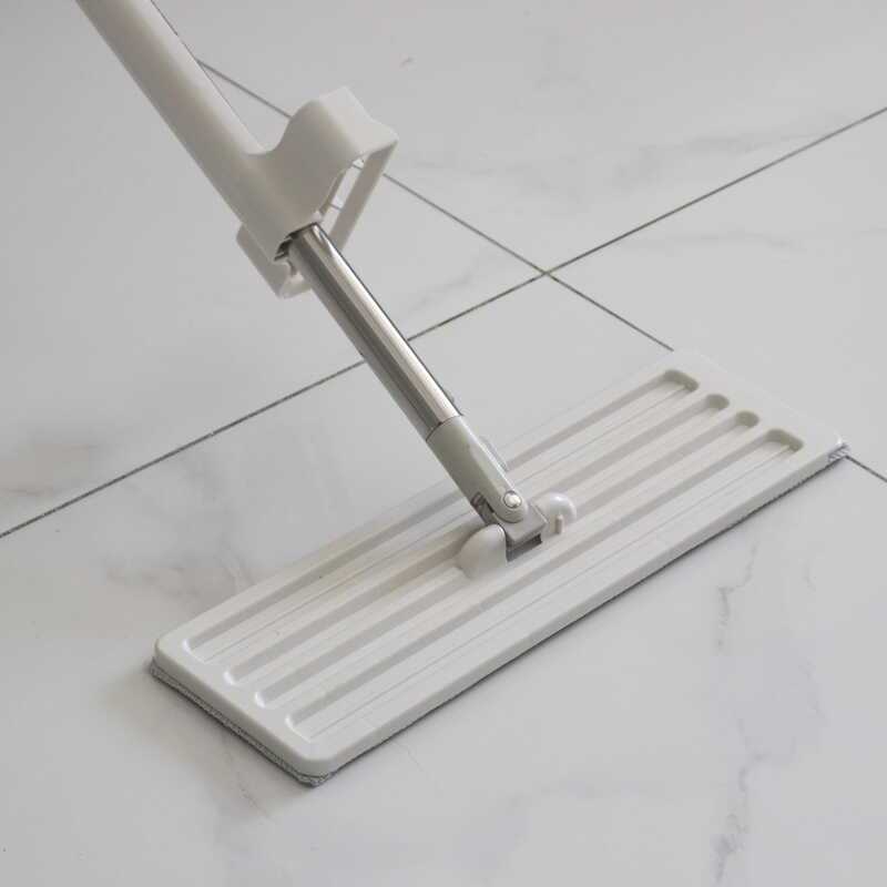 Household Lazy One-Sweep Clean Magic Dry And Wet Dual-Use Spiral Hand ...