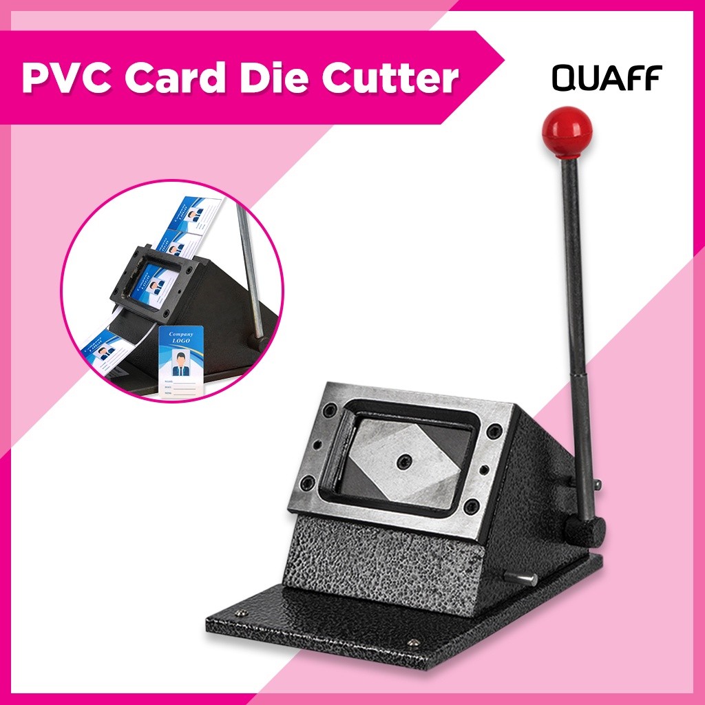 QUAFF PVC Card Die Cutter ID Size 86-54mm | Shopee Philippines